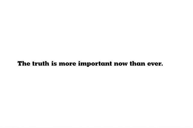 The Truth is Hard, la nueva campaña del NY Times contra Trump ...