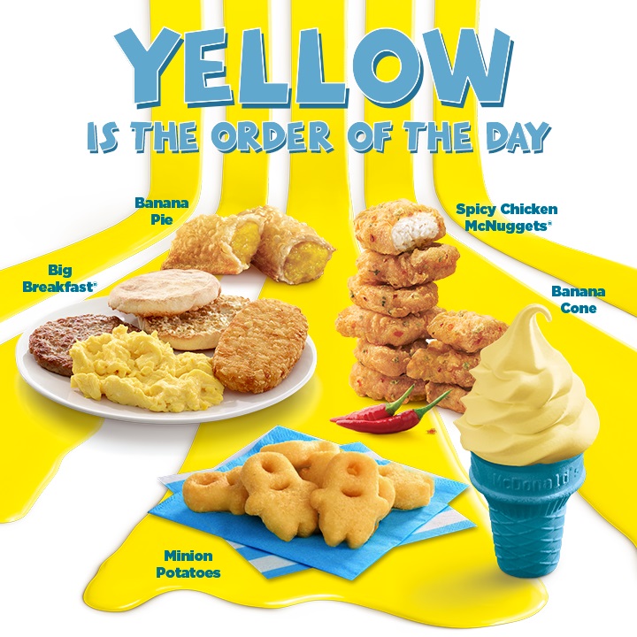 McDonalds lanza menu minion por el estreno de Mi villano favorito 3 ...