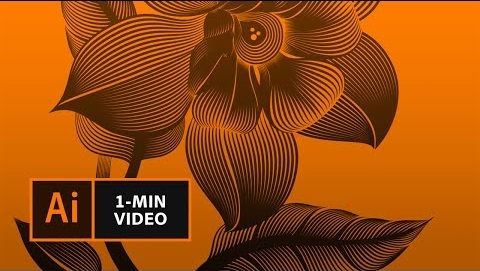 Como crear un efecto de pintura o grabado con Adobe Illustrator - Tutoriales