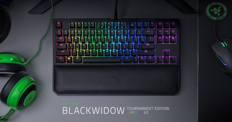 Razer lanza su nuevo y hermoso teclado BlackWidow Tournament Edition ...