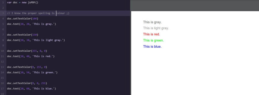 Generar archivos PDF con JavaScript - Frogx Three