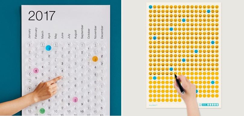 Diseños de calendarios para creativos - Creatividad