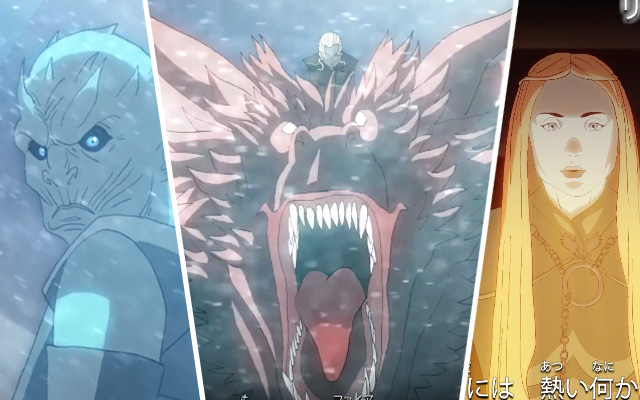 Así sería Game of Thrones si fuera un anime - Video