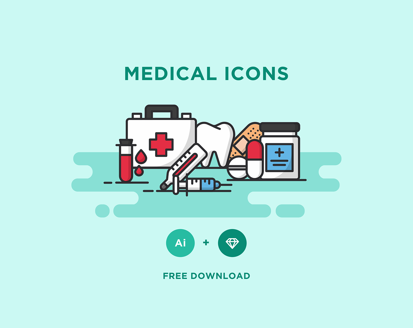 Iconos médicos para descargar gratis