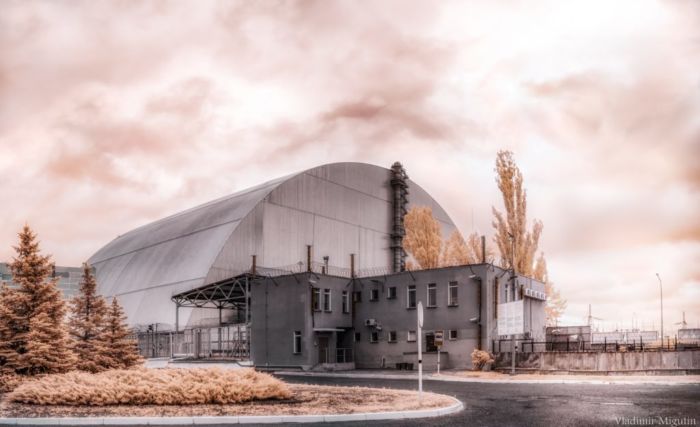 Fotografía infrarroja en Chernobyl por Vladimir Migutin - Fotografía