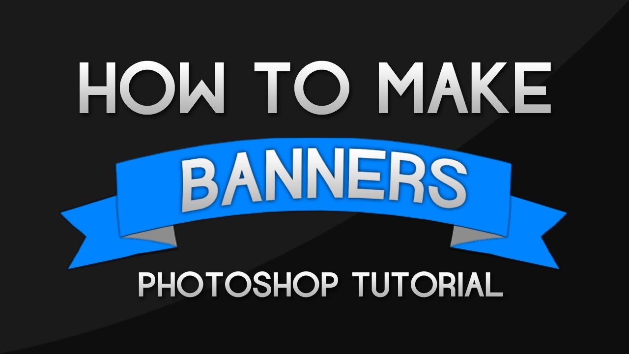 Como hacer un banner en Photoshop - Tutoriales