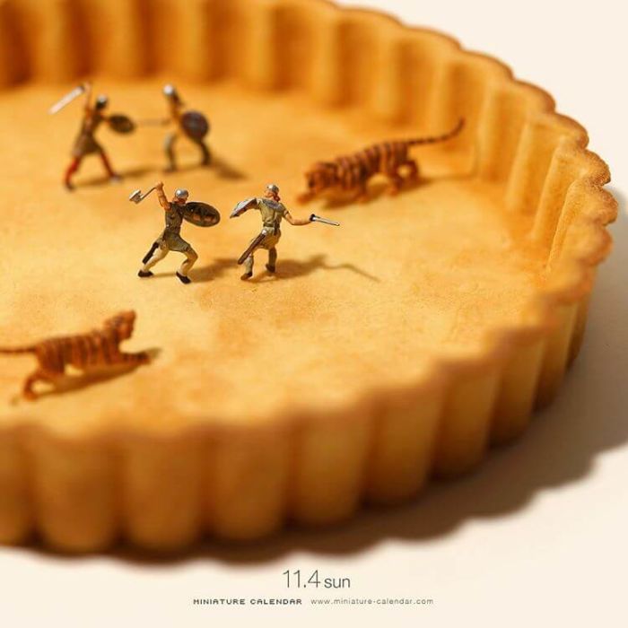 Creativo arte en miniatura por Tatsuya Tanaka - Frogx Three