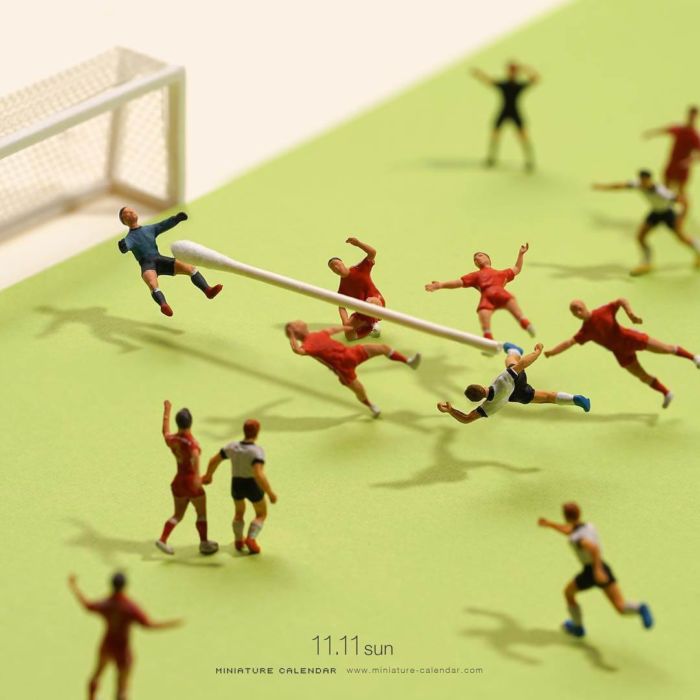 Creativo arte en miniatura por Tatsuya Tanaka