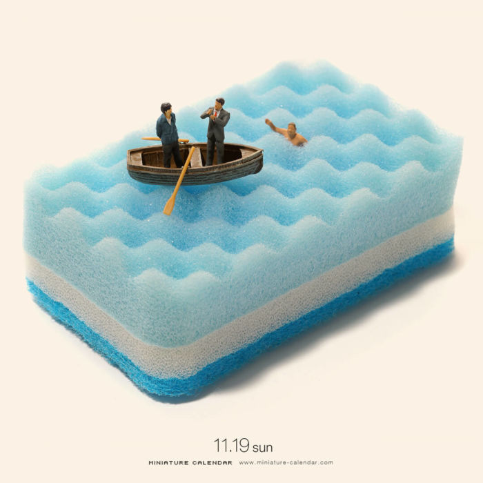 Creativo arte en miniatura por Tatsuya Tanaka - Inspiración