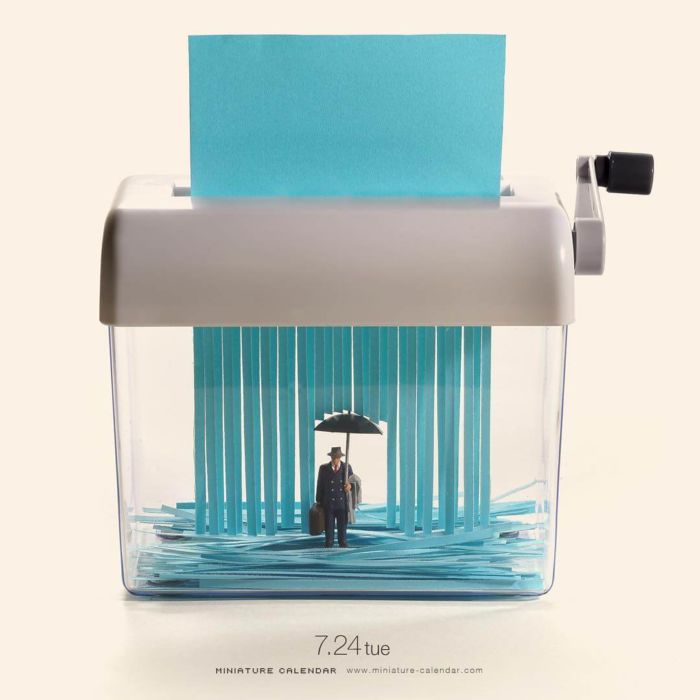 Creativo arte en miniatura por Tatsuya Tanaka - Inspiración