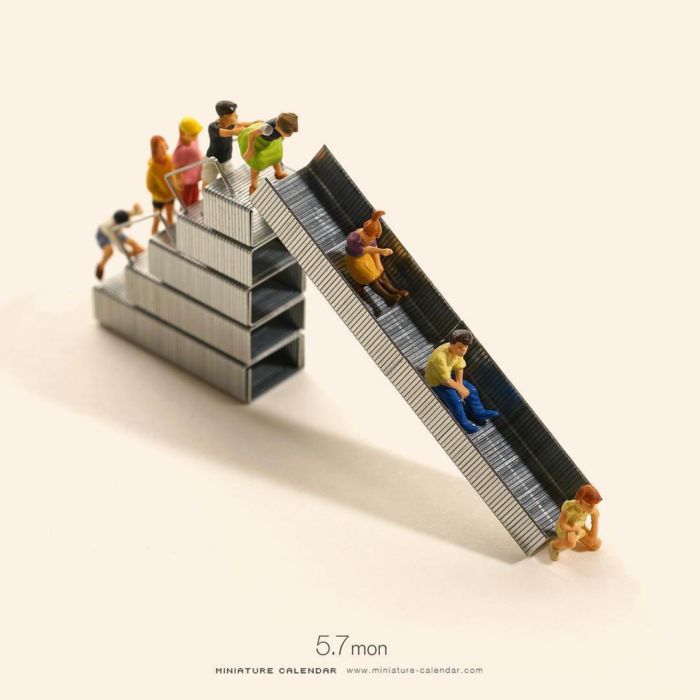 Creativo arte en miniatura por Tatsuya Tanaka - Inspiración