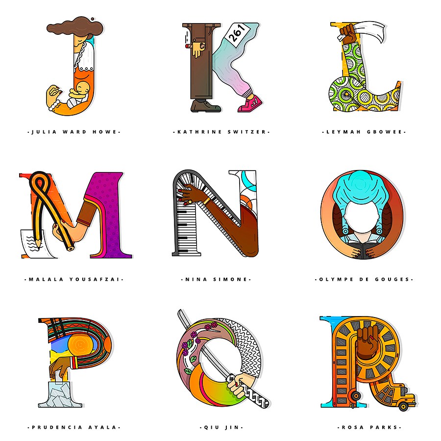 Strong Women Font, una fuente homenaje al empoderamie... - Frogx Three