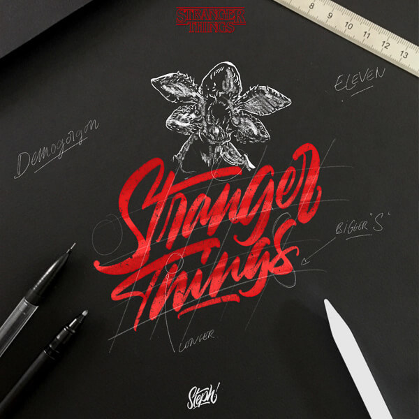 Diseñador recrea logos de series con ayuda del Lette... - Frogx Three