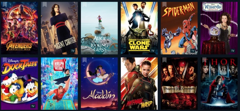 Conoce el catalogo de series y películas que estarán en Disney+ ...